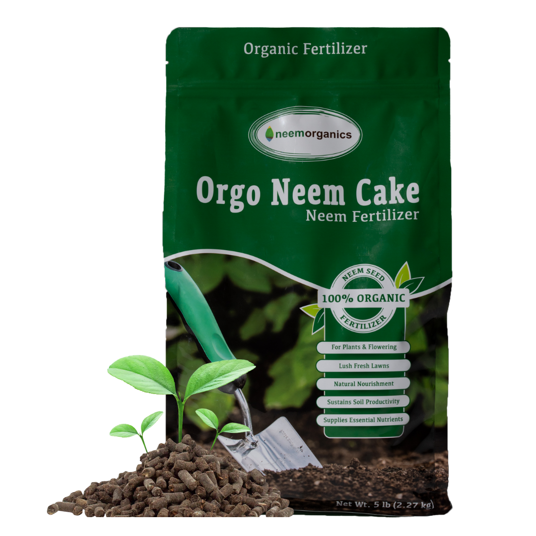 Neem Cake Fertilizer 5lb – neemorganics